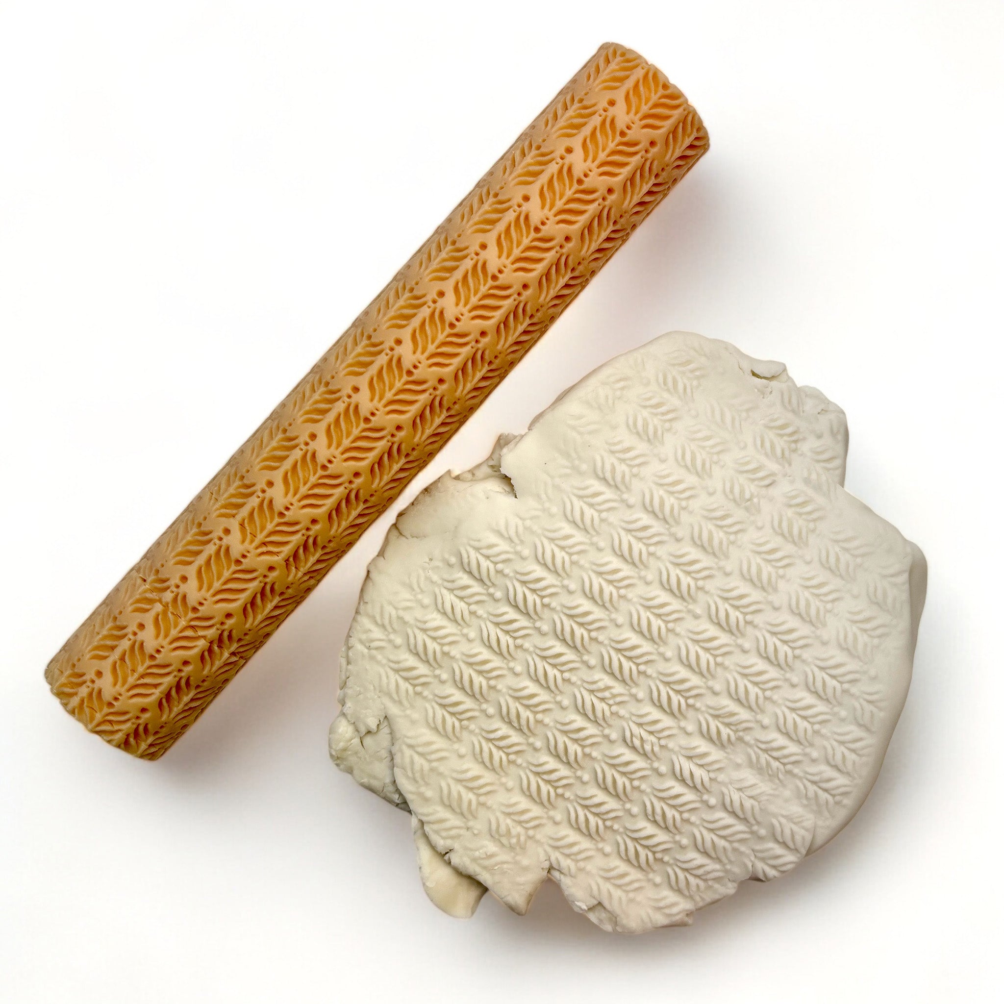 Cacia Leaves Pattern - Texture Roller - Dadarkar Art | Maika Daughters