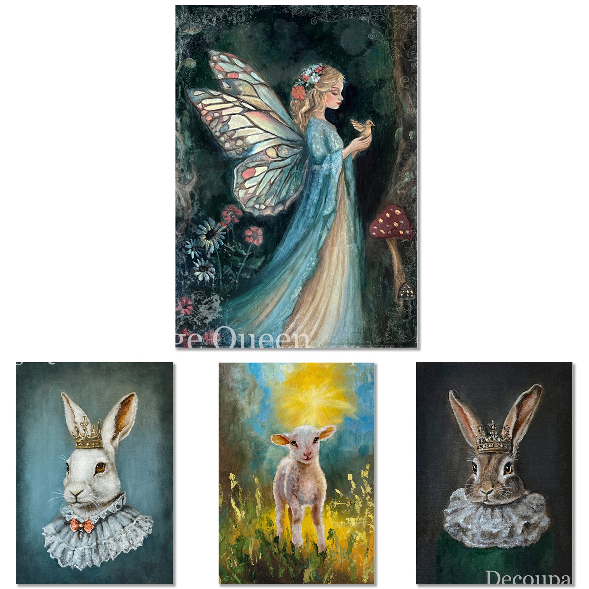 Spring '25 (4 Pack) - A3 Rice Decoupage Paper - Decoupage Queen | Maika ...