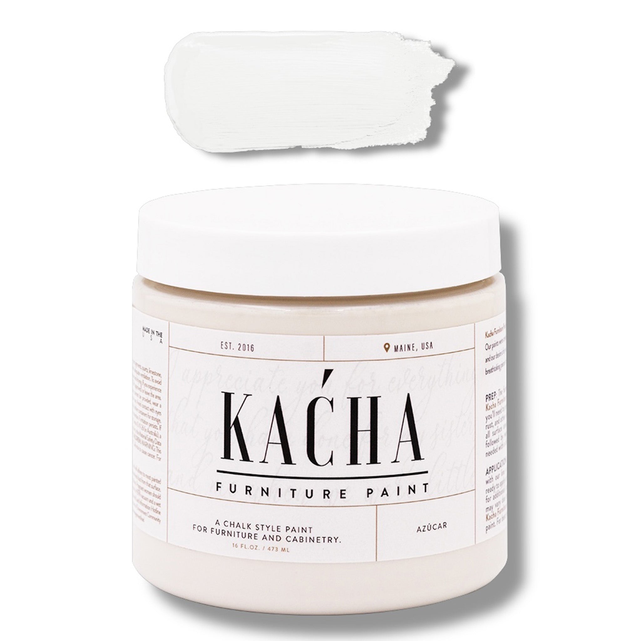 KACHA Furniture Paint - Azucar - Matte Finish - 3 Sizes | Maika Daughters