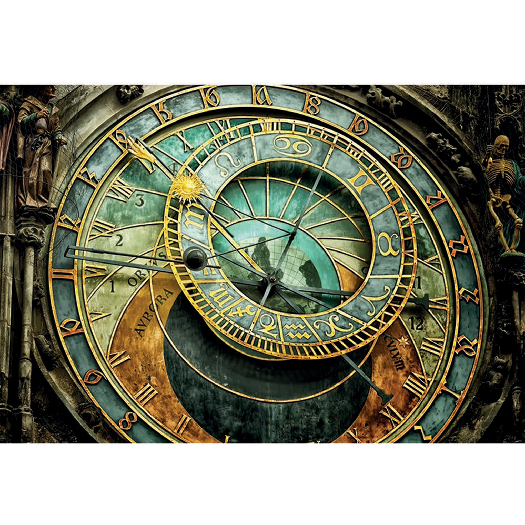 Zodiac Celestial Clockwork - A4 Rice Decoupage Paper - Paper Designs ...