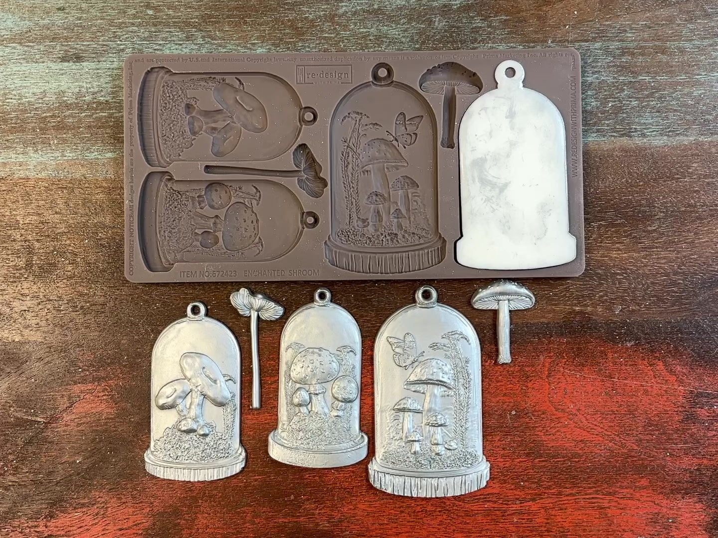 Enchanted Shroom - Silicone Mold - ReDesign with Prima | Maika Daughters