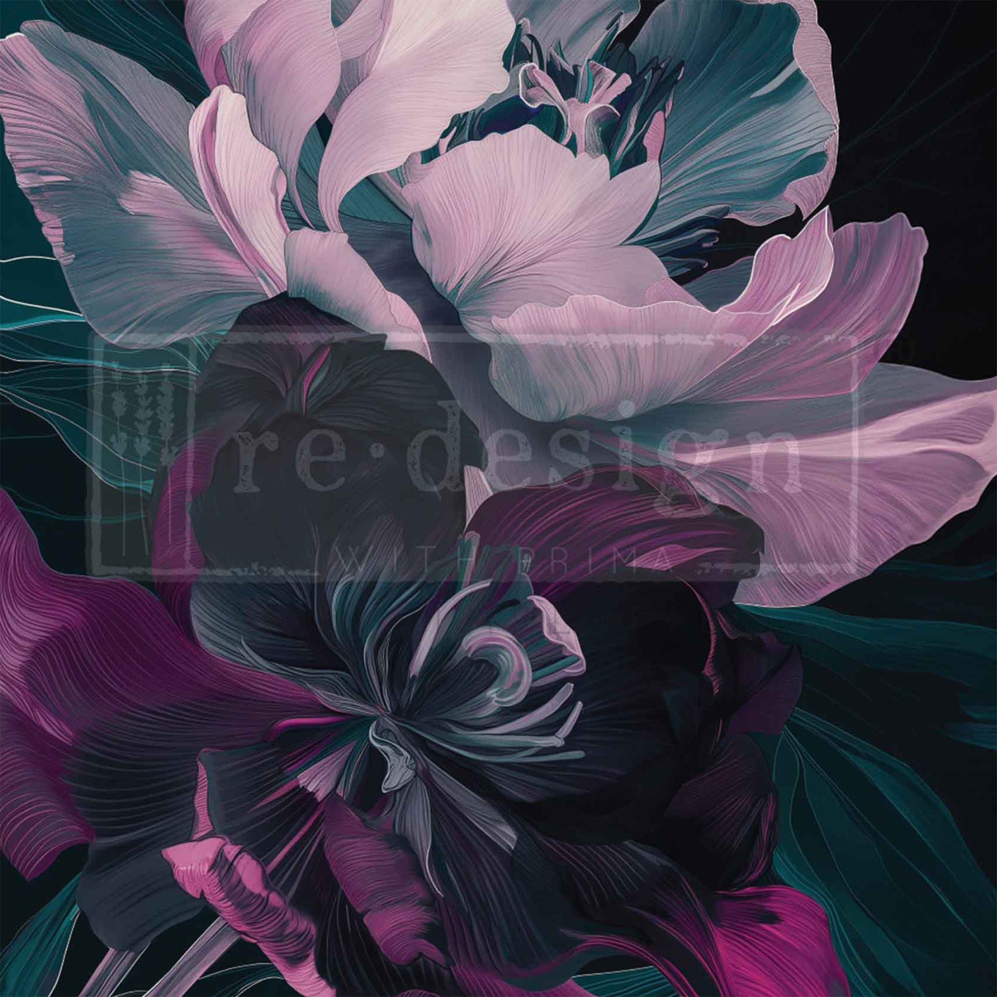 ReDesign with Prima Exclusive - Lavish Bloom Decoupage Paper (A1 Size ...