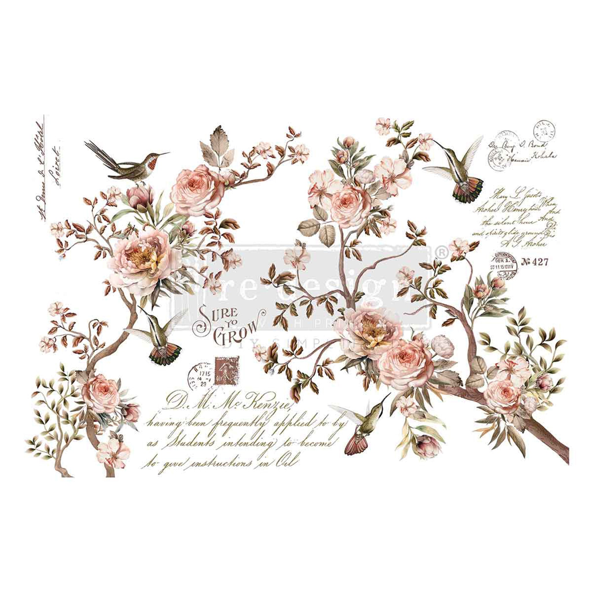 Bird-Themed Transfers & Papers for Upcycling | Maika Daughters