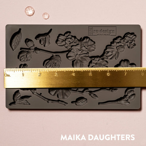 Cherry Blossoms - Silicone Mould - ReDesign with Prima | Maika Daughters